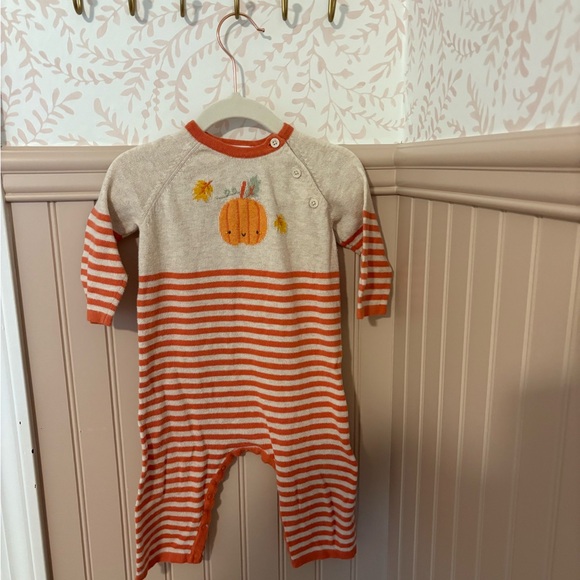 Angel Dear | One Pieces | Angel Dear Orange Fall One Piece | Poshmark